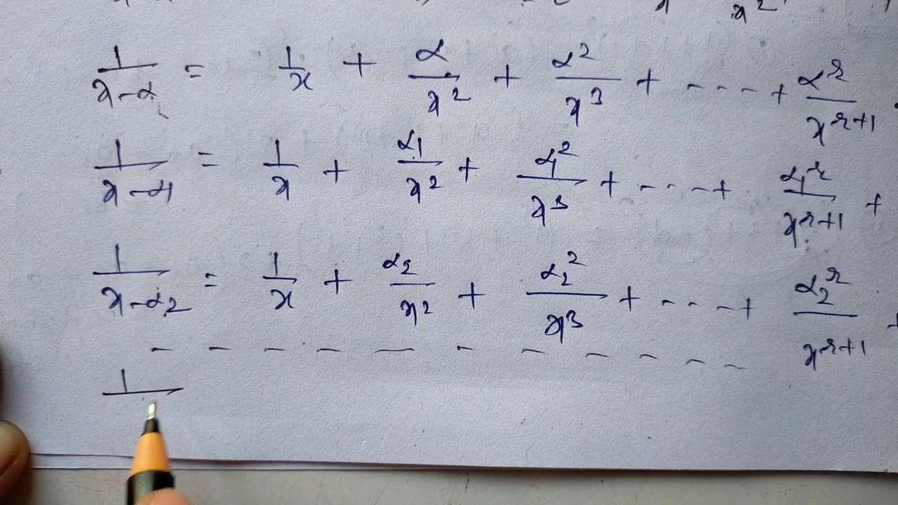 Part 22 || Sum of Power of the Roots - YouTube