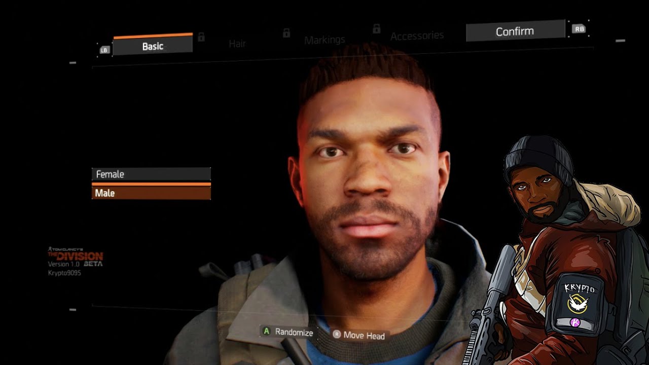 The Division Character Creation The Division 2