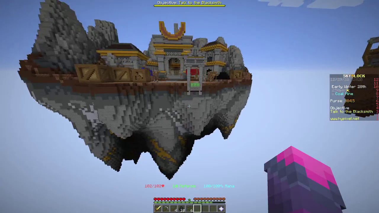Preparing for Lapis Mines... (Hypixel Skyblock) - YouTube