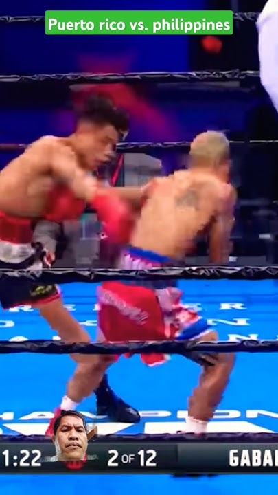 Raymart gaballo (Phil) vs. Emmanuel rodriguez(Puerto Rico) #shortvideo #boxing #highlighthd #tko ...