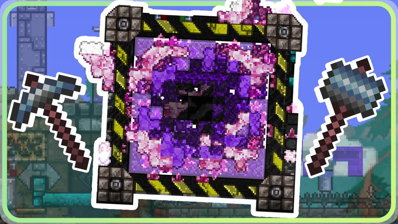 I Built a Portal to Another World! | Terraria - YouTube