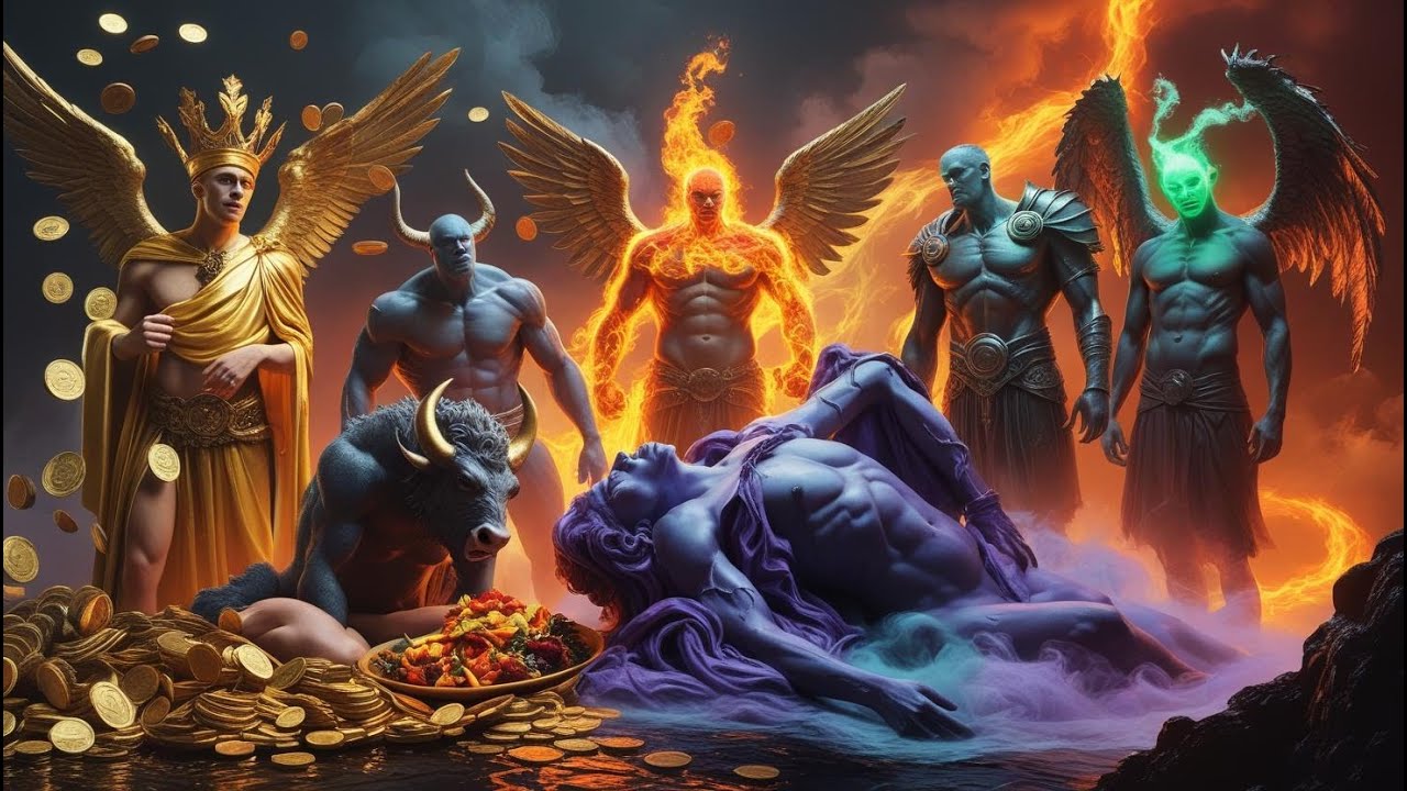 The 7 Princes of Hell: Lords of Sin and Darkness - YouTube