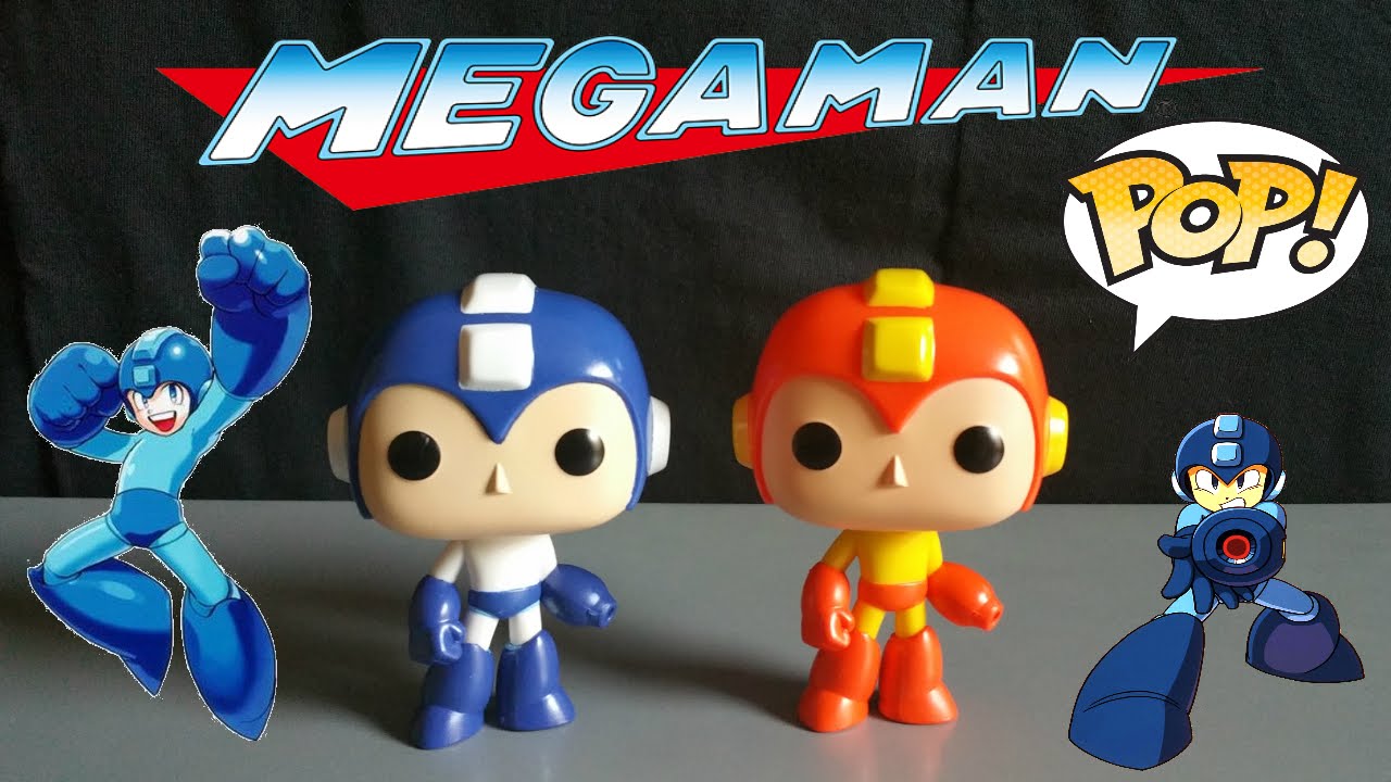 Mega Man GameStop Exclusive Funko Pops Unboxing and Review - YouTube