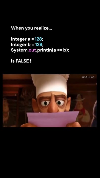 Why? ⬇️ In java integer caching only works for between -128 to127 ...