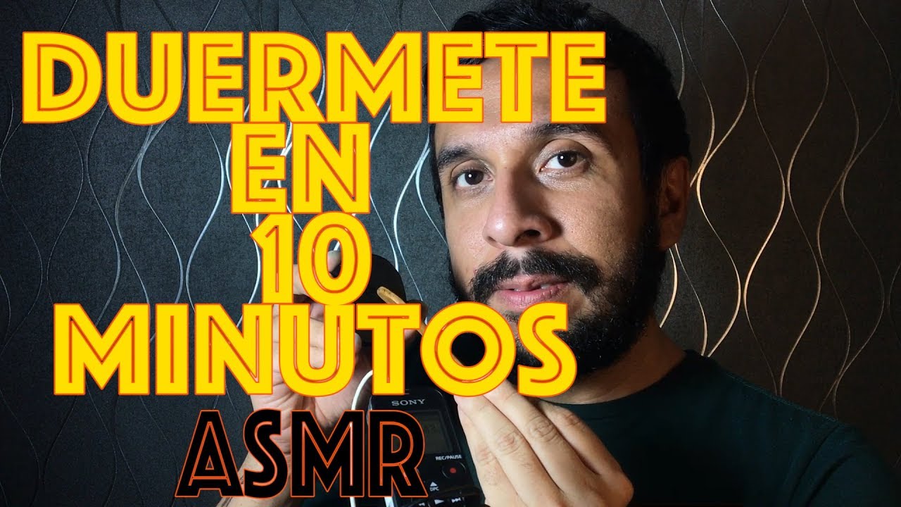 ASMR EN ESPAÑOL DUERMETE EN 10 MINUTOS! sonidos de madera y cerámica ...