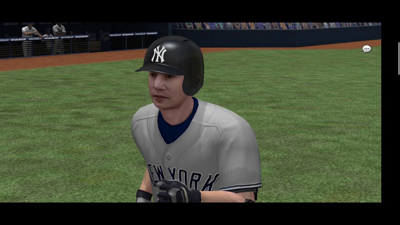 MLB Mobile Gameplay Yankees the New York vs Tampa Bay. - YouTube