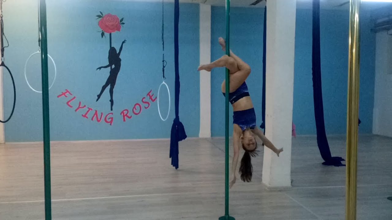 Pole dance tutorial 3 - RUSSIAN LAYBACK VARIATION - YouTube