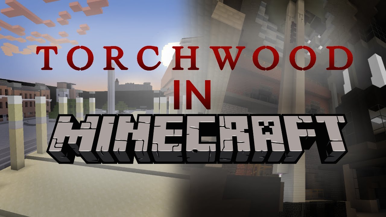 Torchwood Hub in Minecraft | Cardiff Bay and More - YouTube