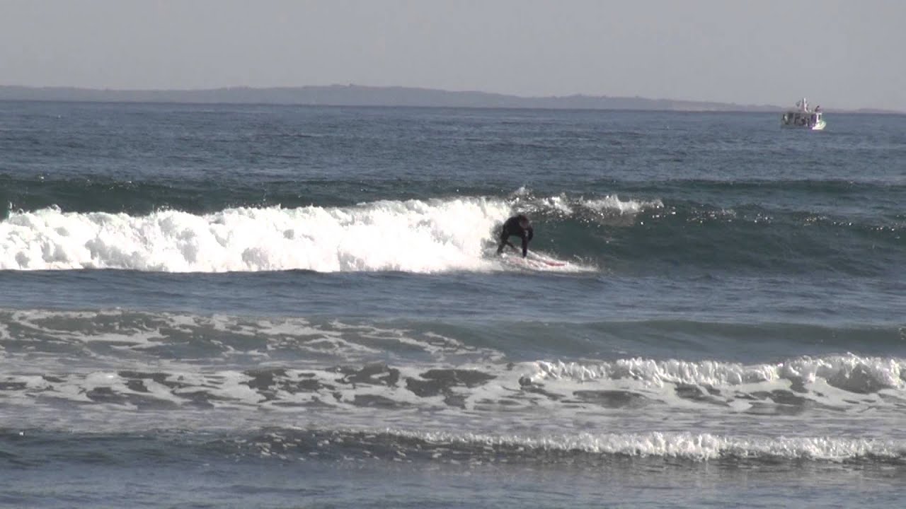 Surfing in Matunuck, Rhode Island - YouTube