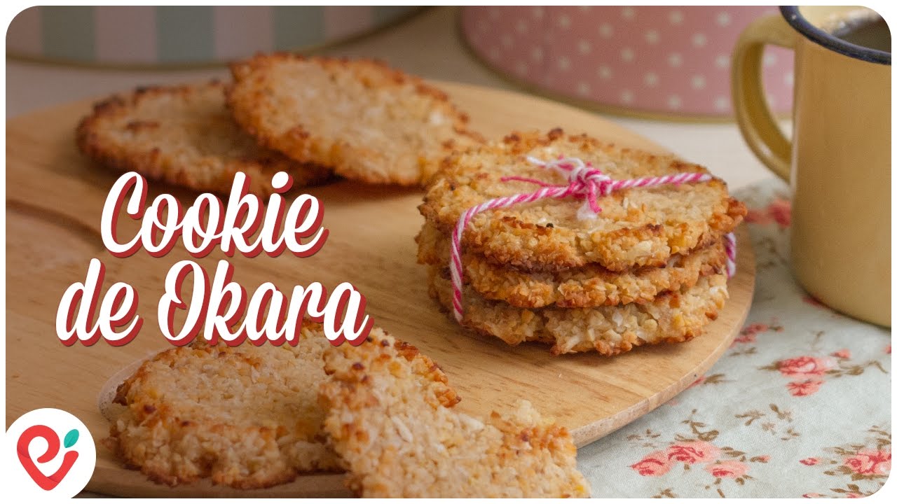 Cookies de Okara (Cookies com Resíduos de Leite Vegetal) - YouTube