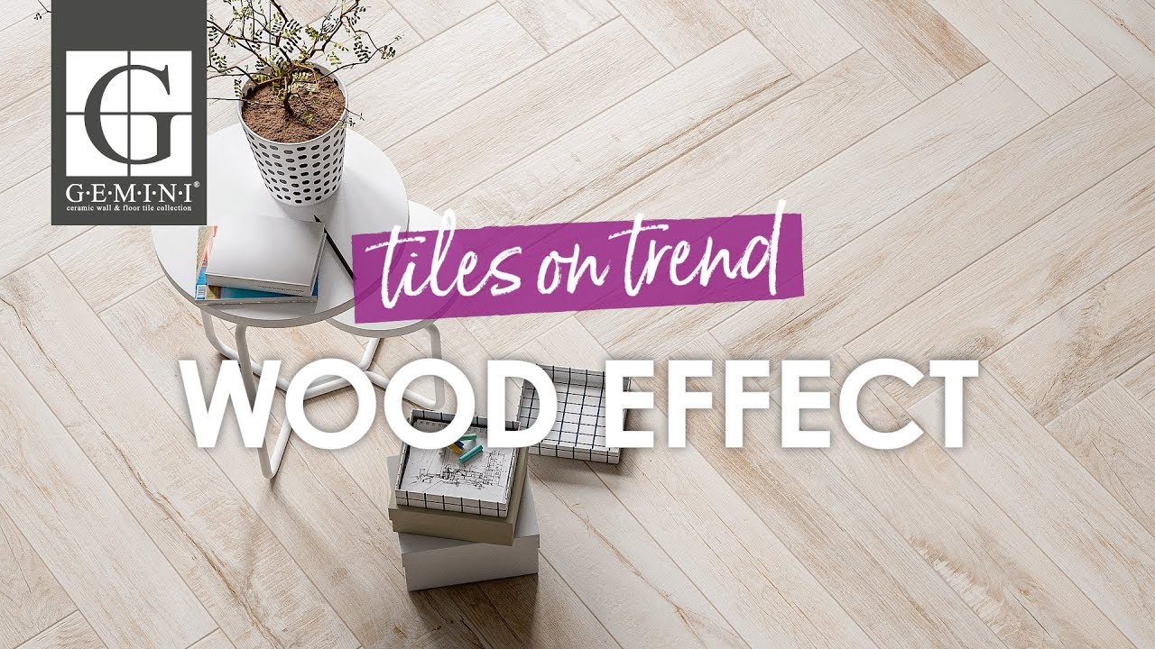 Wood Effect: GEMINI Tiles On Trend - YouTube
