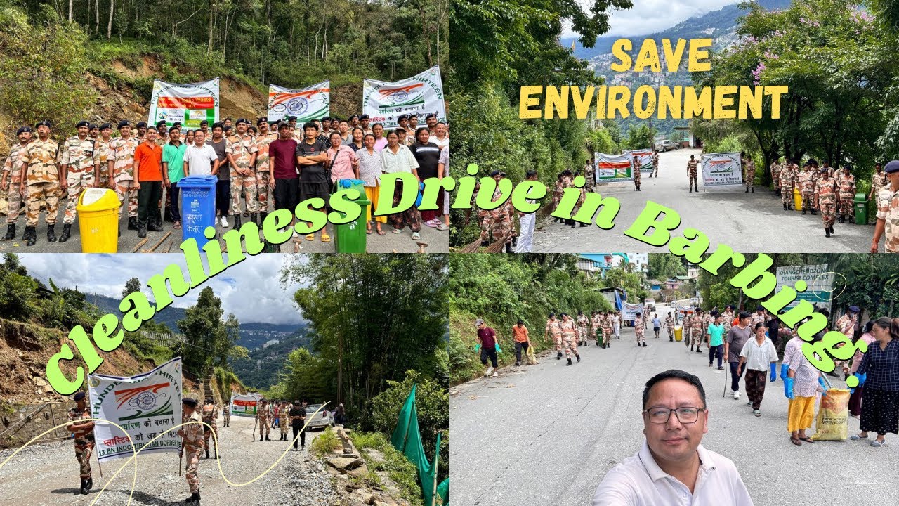 CLEANLINESS DRIVES IN BARBING WARD I GANGTOK, SIKKIM I KEEP ENVIRONMENT ...