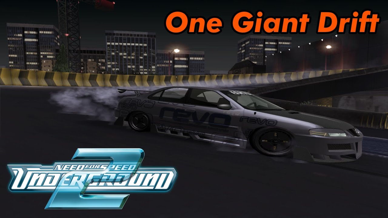 One Giant Drift (Using Nissan Sentra SE-R Spec V) - NFS Underground 2 ...