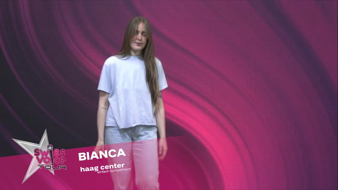 Bianca - Swiss Voice Tour 2023, Haag Center - YouTube