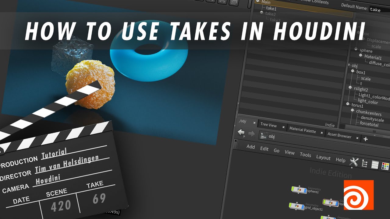 Using Takes in Houdini - YouTube