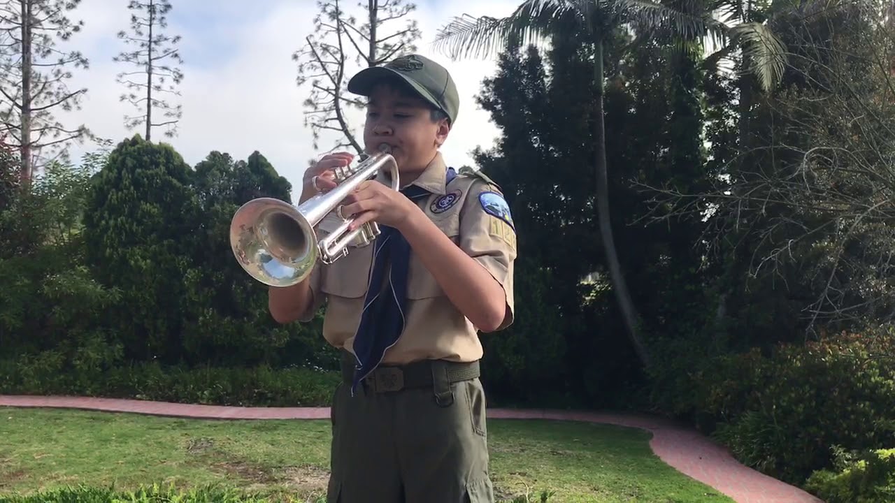 Taps, Zachary Boss - Boy Scout Troop 128 - YouTube