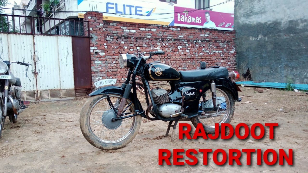 Rajdoot Motorcycle Restoration | SHL M11 #2022 #restoration #oldbike # ...