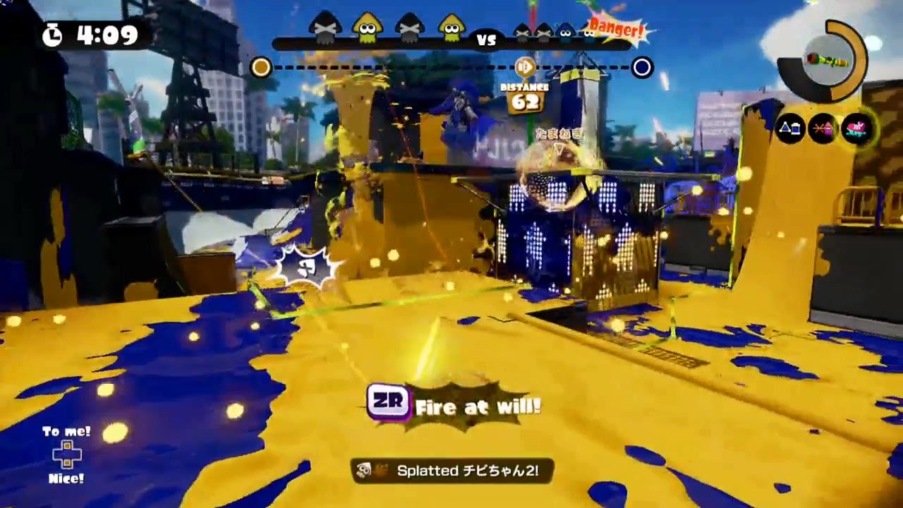 Splatoon - Blackbelly Skatepark Tower Control [Carbon Roller] - YouTube