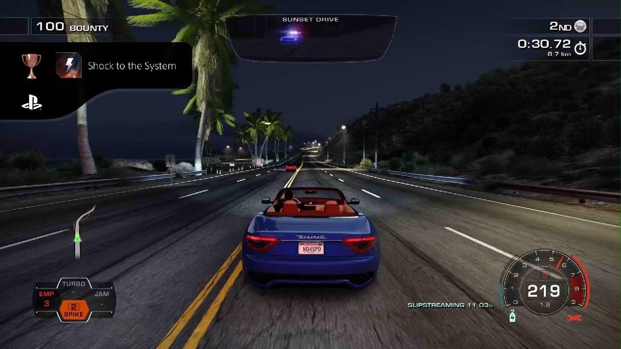 Need for Speed Hot Pursuit Emp Hit - YouTube