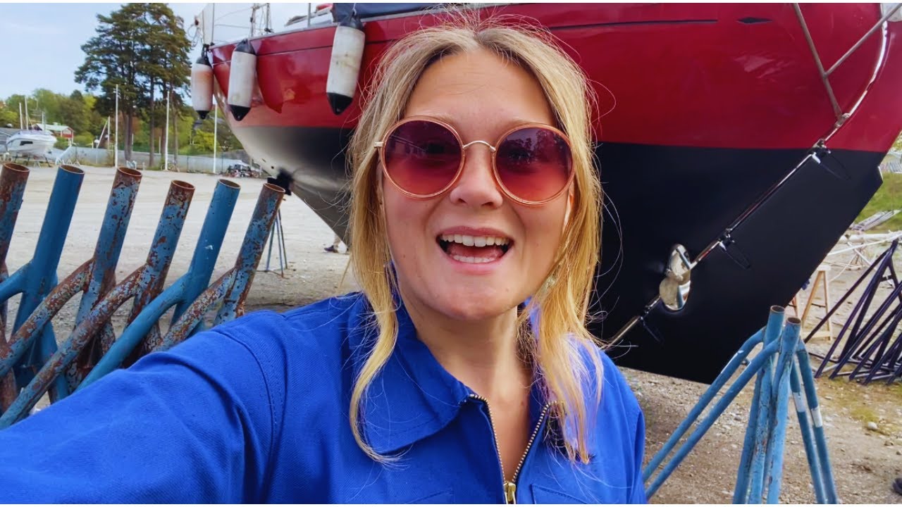 Hauling out! Three weeks at the boatyard - Part 1 - YouTube
