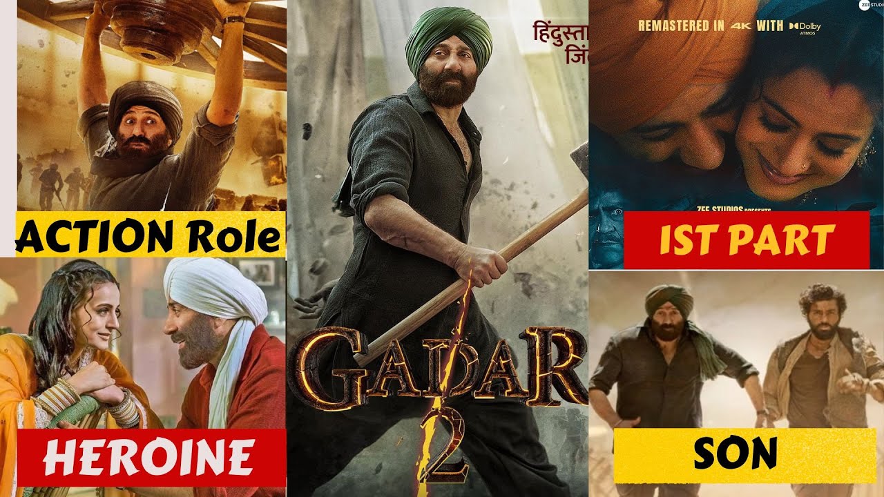 Gadar 2 Movie Facts, Budget, Story, Cast Salary, Review, Box Office ...