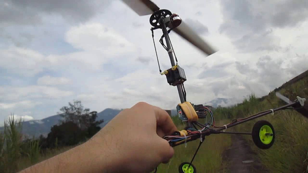 HL-1A - Concept demonstrator - Weight shift helicopter - YouTube