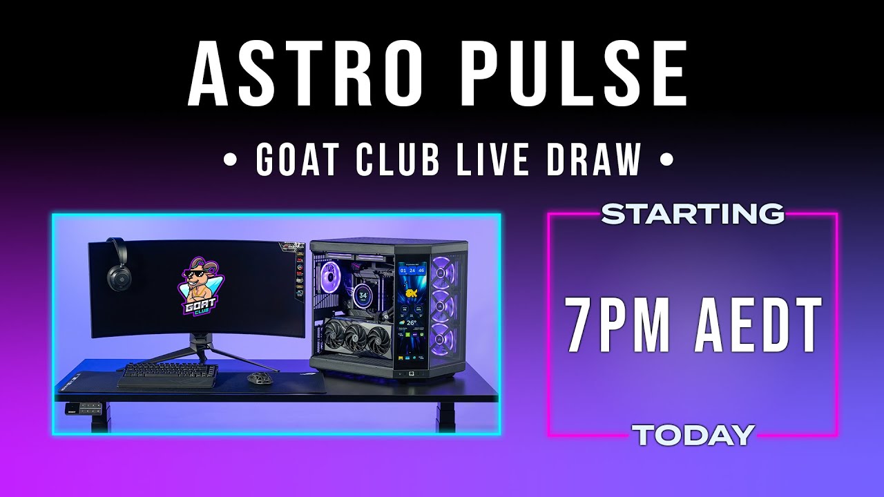GOAT CLUB LIVE DRAW - ASTRO PULSE - YouTube