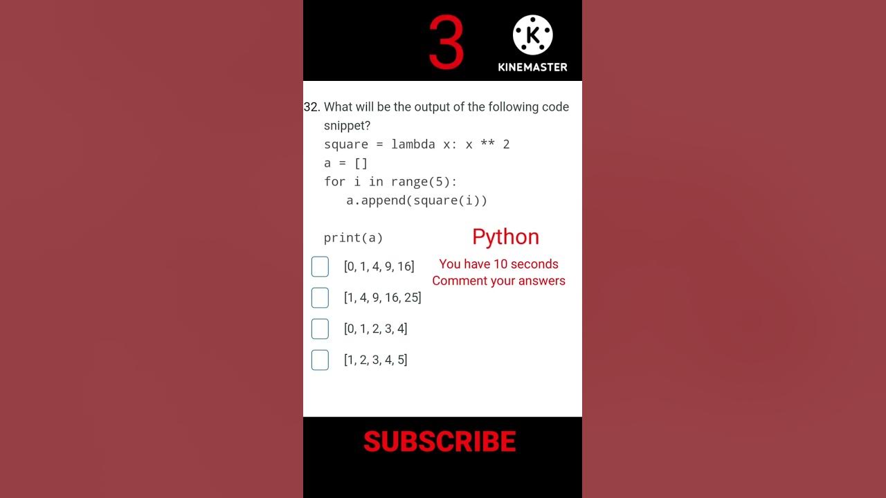 Python Programming Quiz Pythonprogramming Python Quiz Narayanselearning Youtube