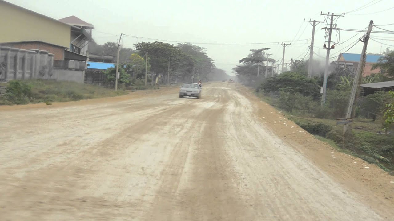 ផ្លុវ ជាតិ លេខ ៥៧បេ១ NR57B-1 Bavel to Phnom Proek - YouTube