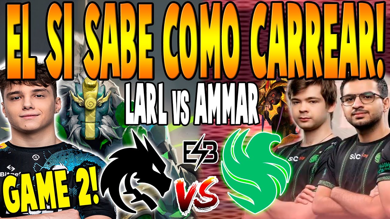 TEAM SPIRIT vs FALCONS [GAME 2] BO3 - SATANIC, LARL vs SKITER, AMMAR ...