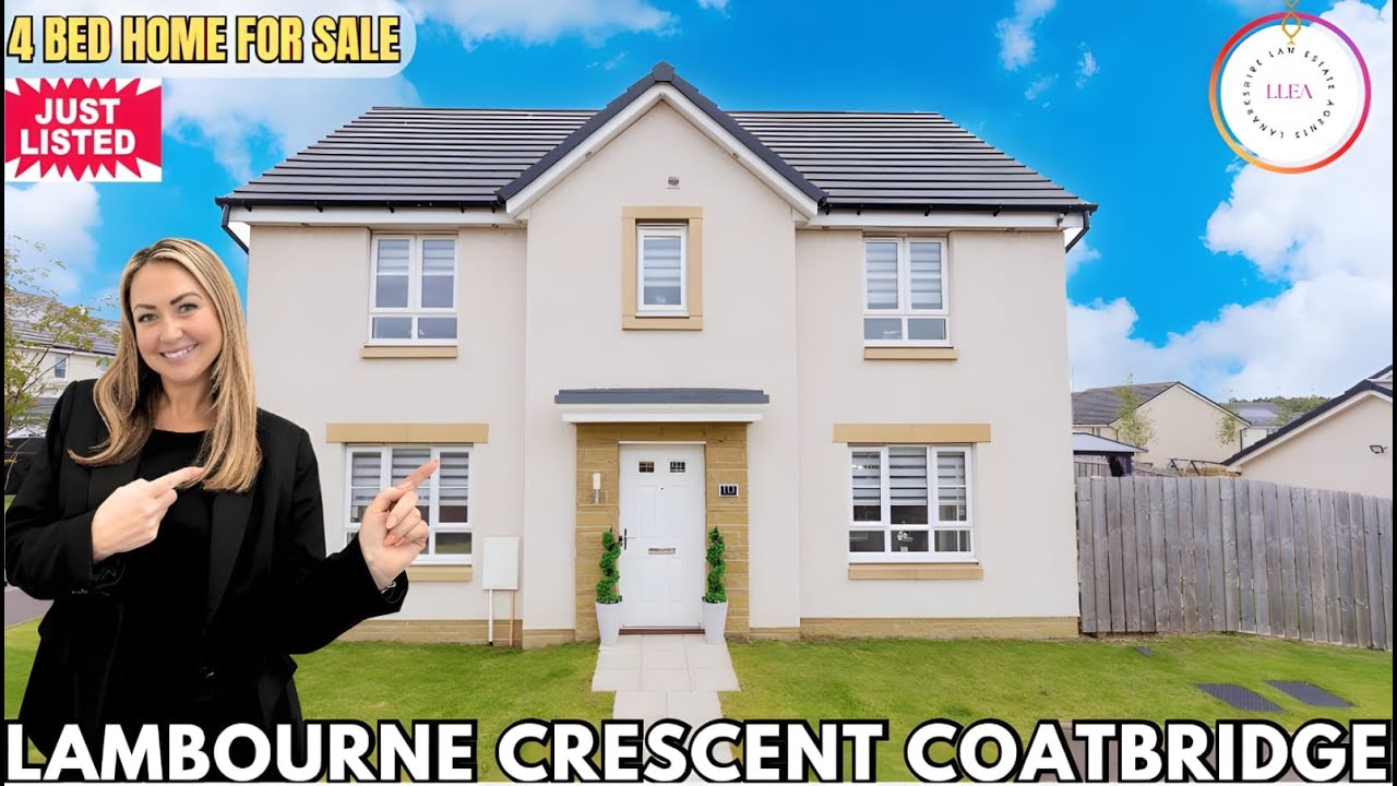 Stunning 4 Bedroom Detached Home for Sale in Coatbridge | Carnbroe ...