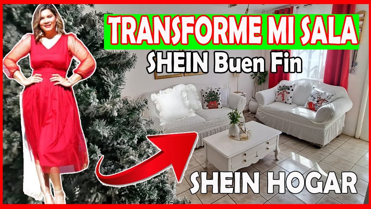 📢TRANSFORME MI SALA 😱SHEIN Buen Fin📢WOW SE VE MUY DIFERENTE😱PREPARANDO ...