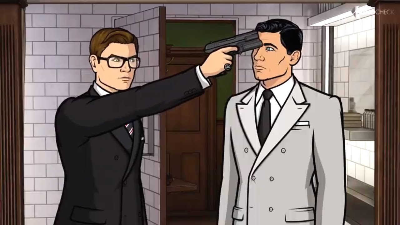 Stirling Archer Meets Kingsman (Eggsy) - YouTube