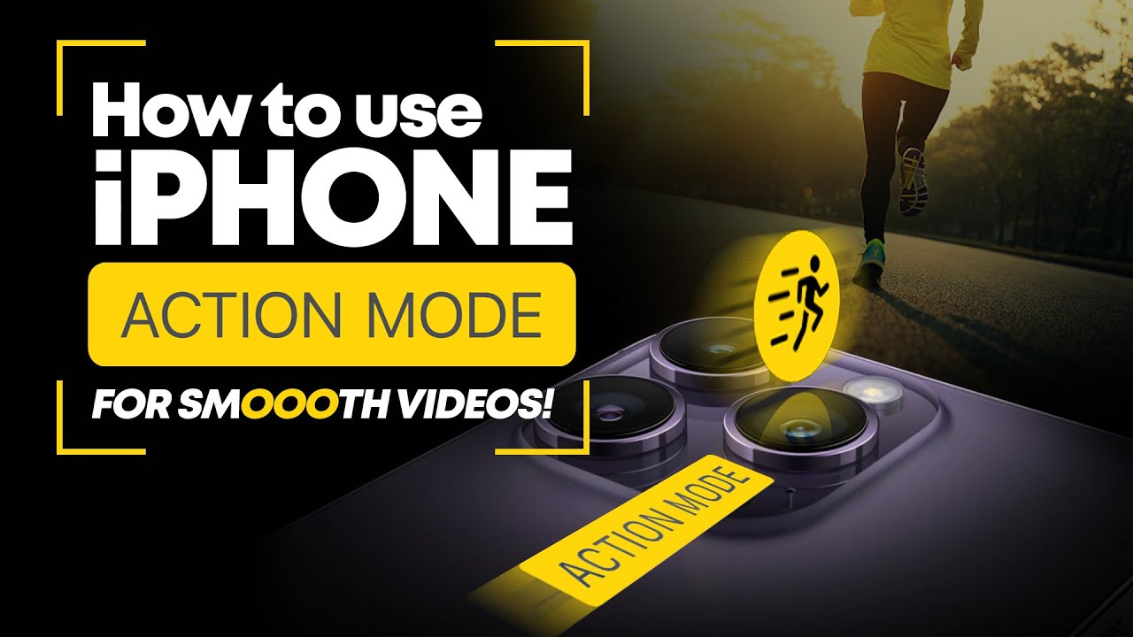 How to use iPhone 14 ACTION Mode - YouTube