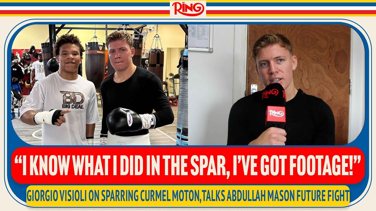 "WAIT TILL THE FOOTAGE GETS LEAKED!" Giorgio Visioli REVEALS ALL On Curmel Moton Sparring - YouTube