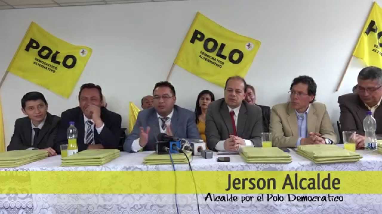 Jerson Alcalde Candidato del Polo Democrático - YouTube