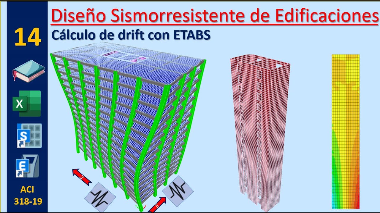 Calculo de Drift con ETABS - YouTube