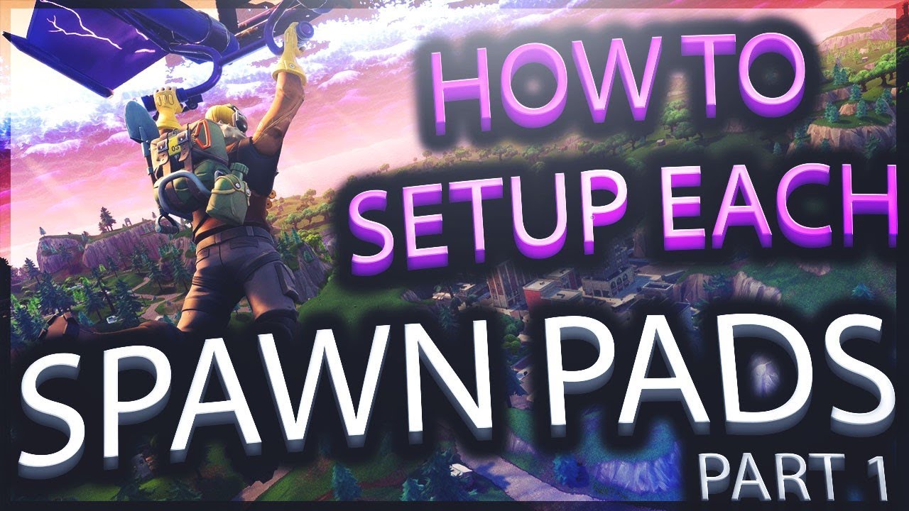 Tutorial on Forced Respawn and how to place each spawn pads...Part 1 ...
