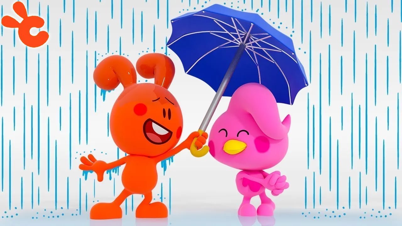 Cueio the Bunny finds a Magic Umbrella | Cueio and Friends Animation ...