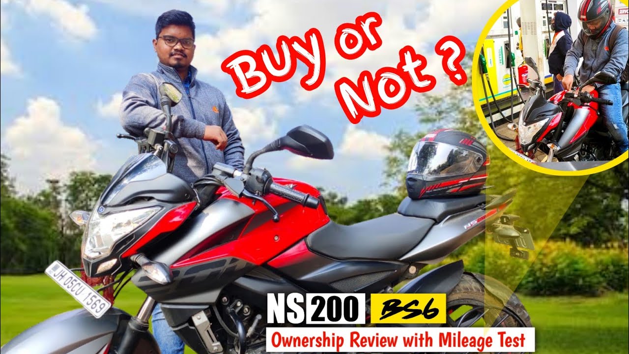Pulsar NS 200 BS6 Mileage Test | Ownership Review | Ride Review | Price ...