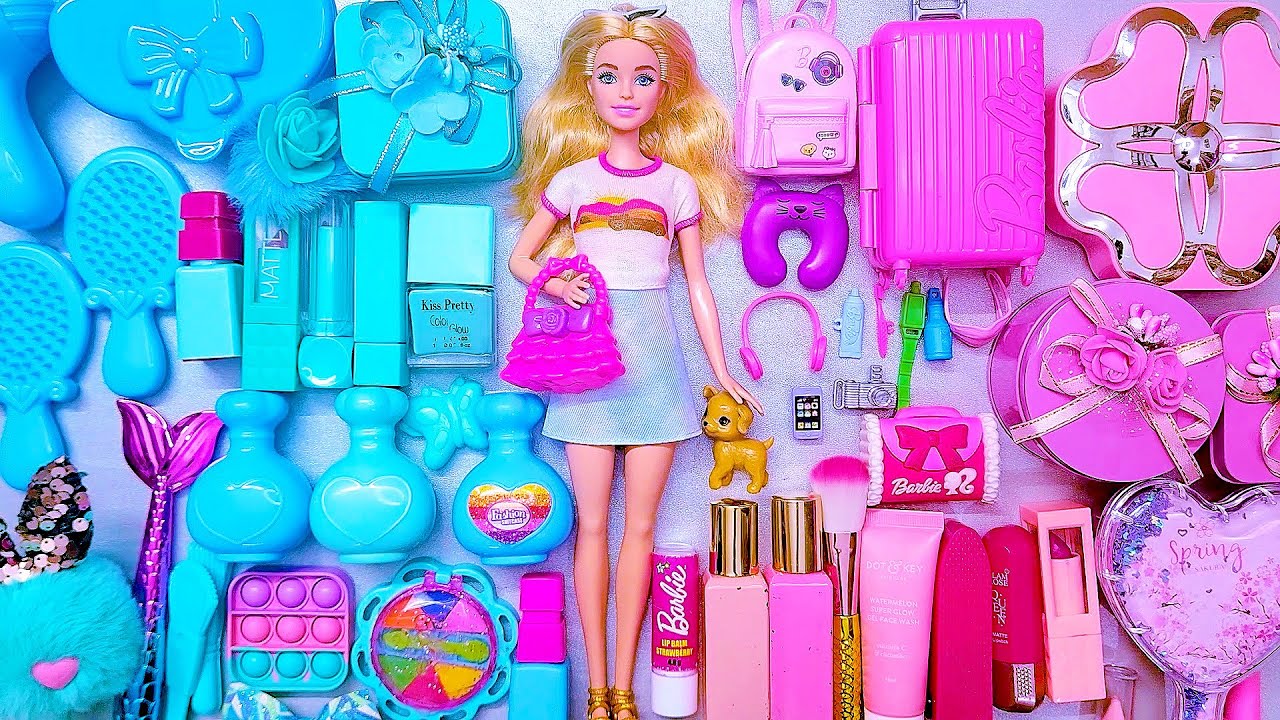 [🐰toy asmr🐰] Barbie Fidget toys & Big fidget board ASMR 피젯보드 Satisfying ...