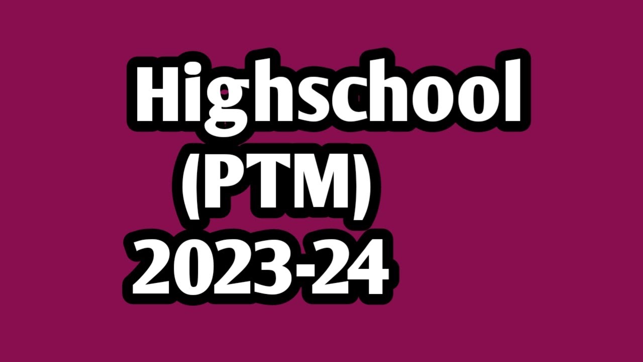 High school Parent Teacher meeting (PTM) #school #meeting #education # ...