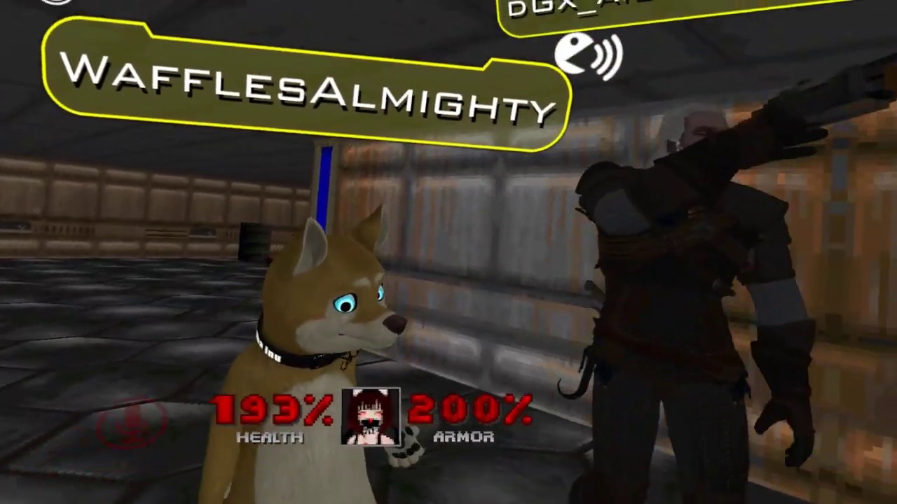 VRChat 01: Doom Episode 1 Map 1 (Drinking and shooting) - YouTube