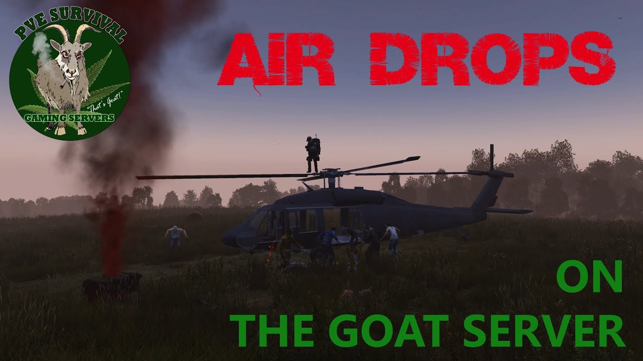 Air Drops on the Goat Server - YouTube