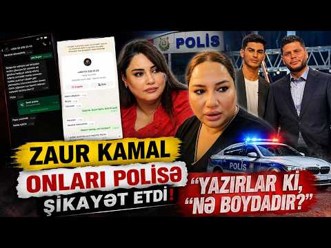 Zaur Kamal onları polisə şikayət etdi - \