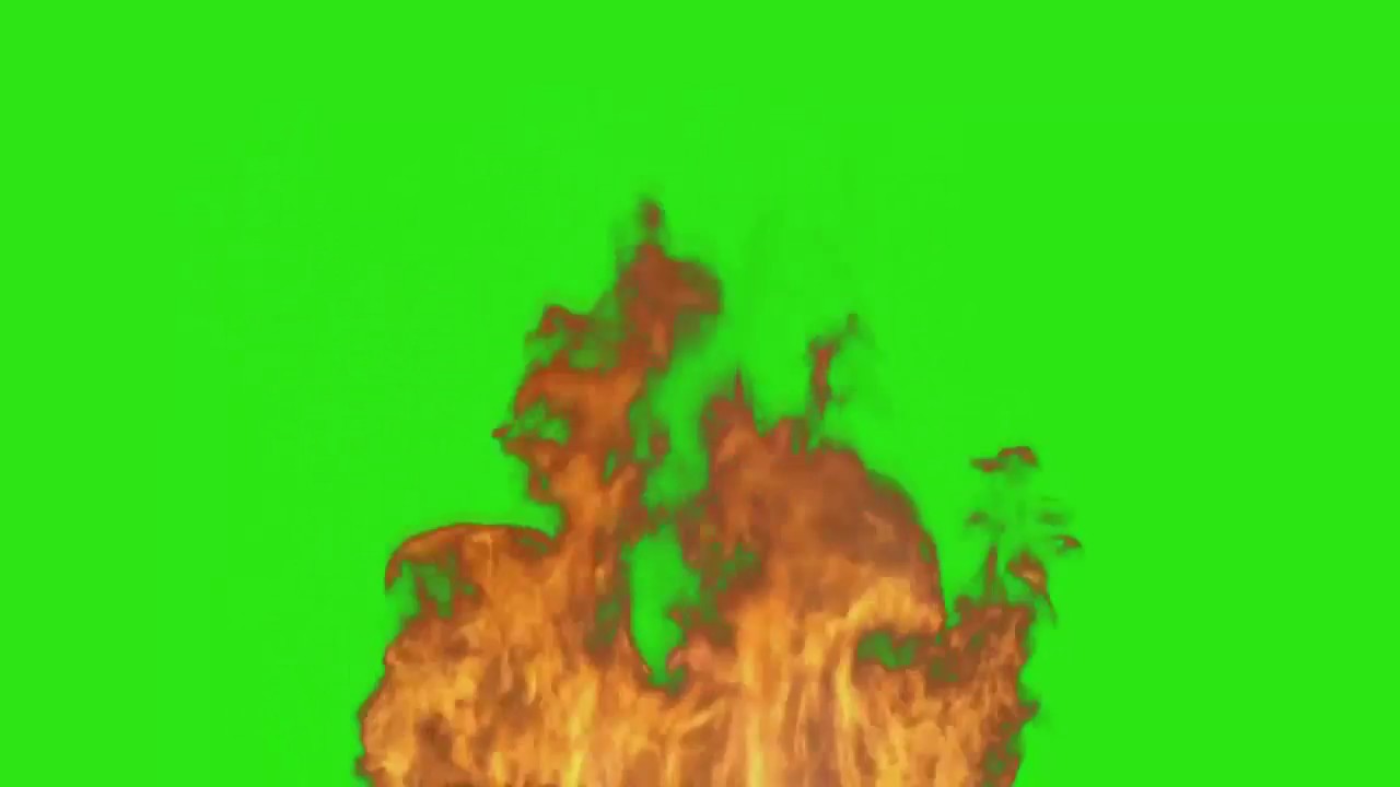 Fogo #5 - Fire #5 [Fundo Verde - Chroma Key] - YouTube