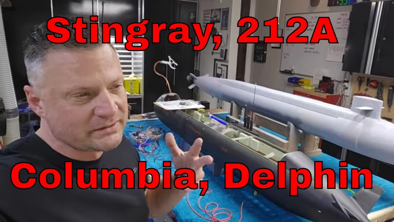 The RCSubGuy Finishes STINGRAY, Guts His 212A, Sands on Columbia, and ...