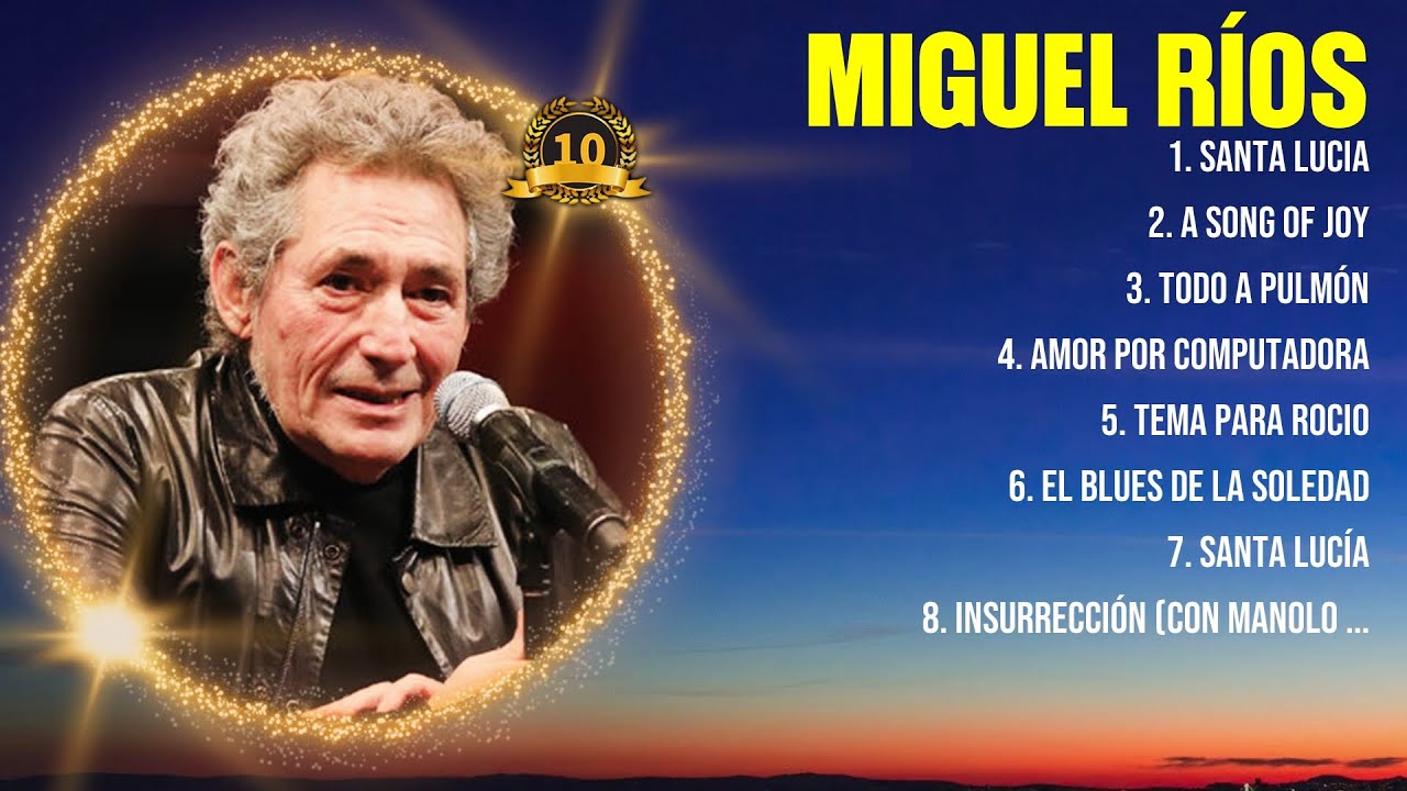 Miguel Ríos Mix Éxitos - Lo Mas Nuevo 2024 - Lo Mejor Canciones - YouTube