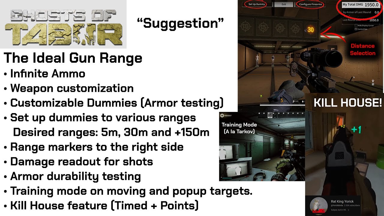 (Ghosts of Tabor) Requested features of Updated Gun Range - YouTube