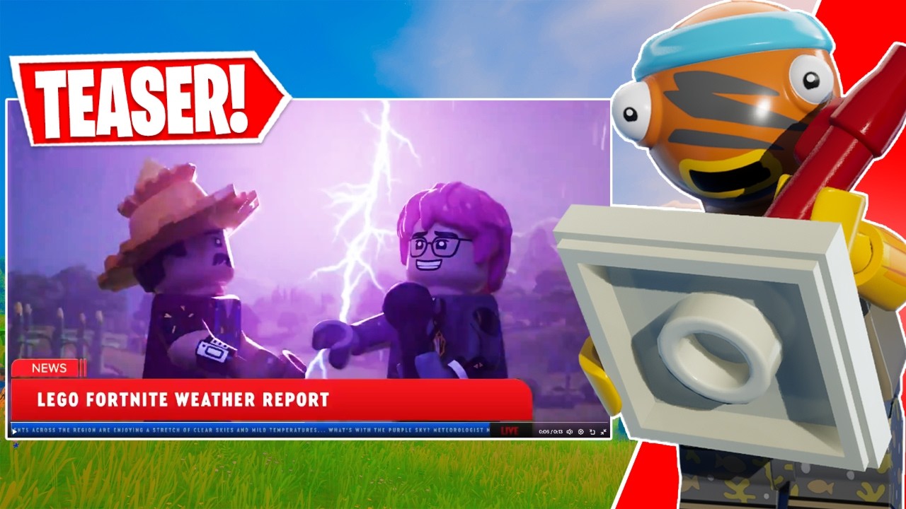 New Weapons Revealed by LEGO Fortnite! (Dagger, Battle Axe & Trident ...